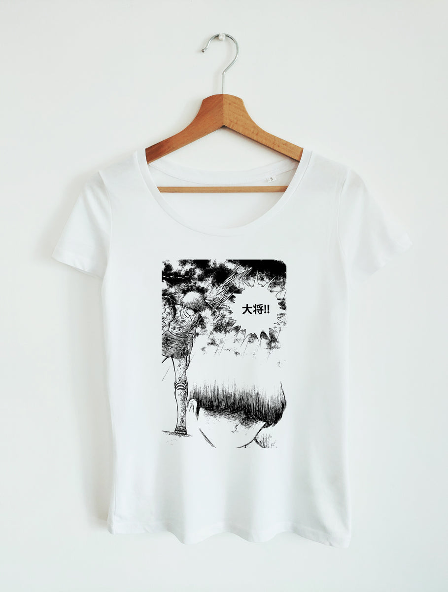 T-SHIRT WHITE WOMEN | CAPTAIN TSUBASA - MISUGI “HEART ATTACK” – INSATSU ...